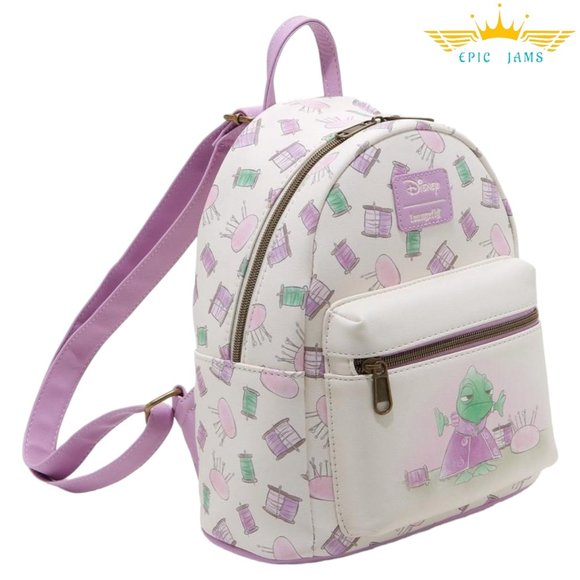Loungefly | Bags | Loungefly Disney Tangled Pascal Sewing Mini Backpack ...